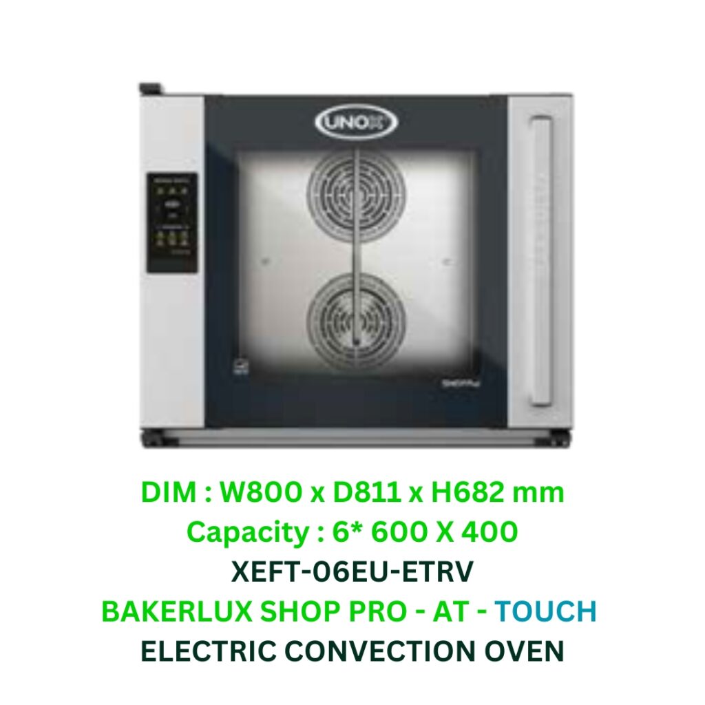 UNOX BAKERLUX SHOP PRO – TOUCH ELECTRIC CONVECTION OVEN (AUTOMATIC ...