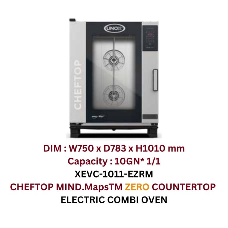 [PRE-ORDER]UNOX CHEFTOP MIND.Maps™ ZERO COUNTERTOP 10*GN 1/1 ELECTRIC ...