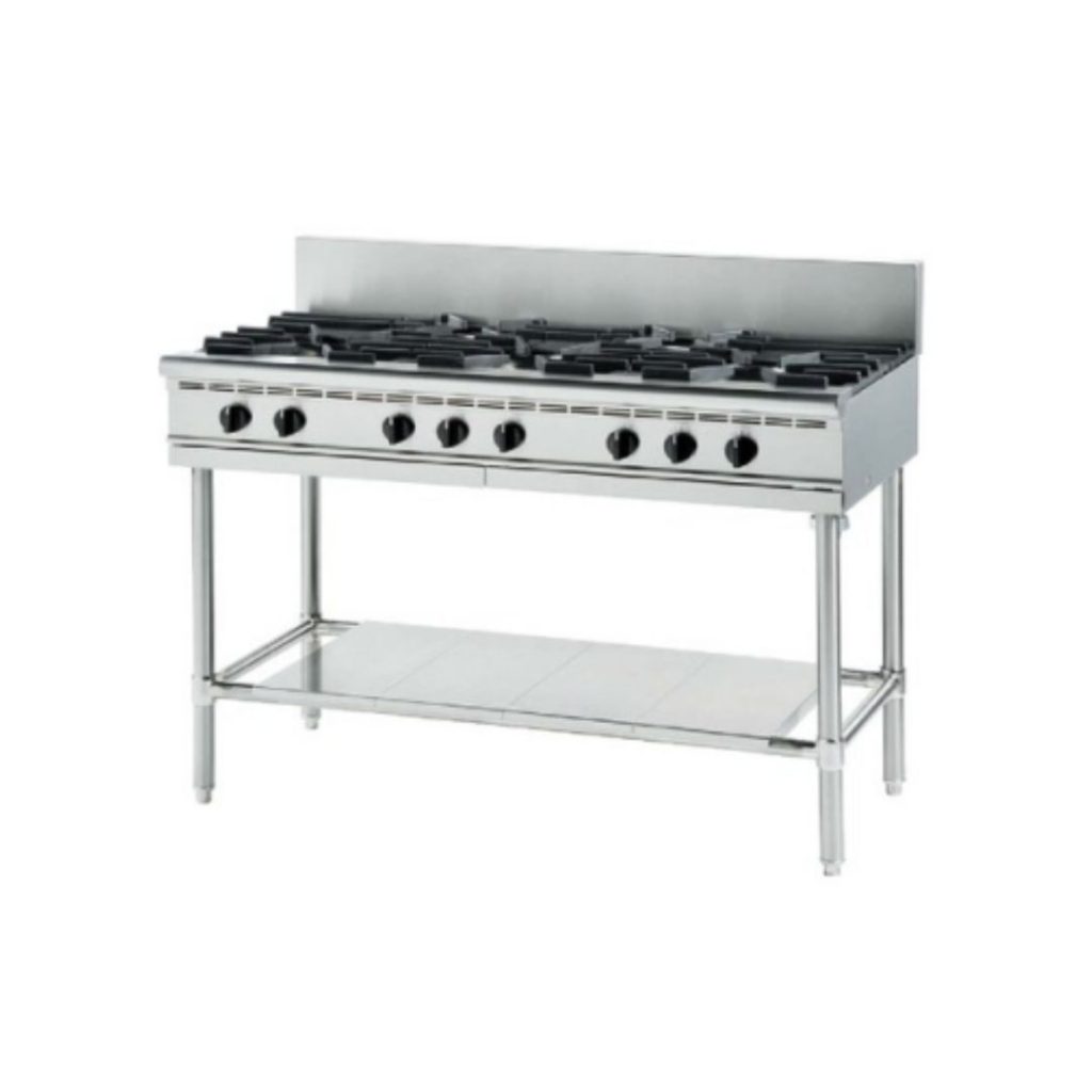 FUJIMAK 5 HEAD GAS STOVE WITH STAND, OPTIONS LP GAS OR CITY GAS ...